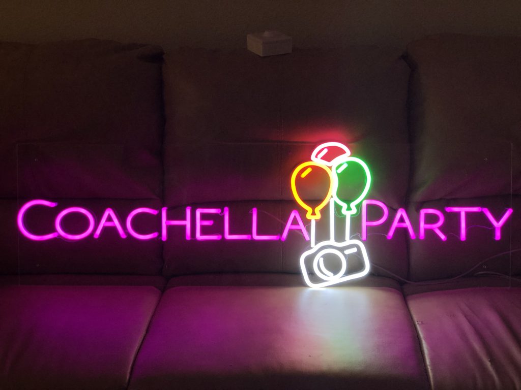 Neon Signs - Coachella Party